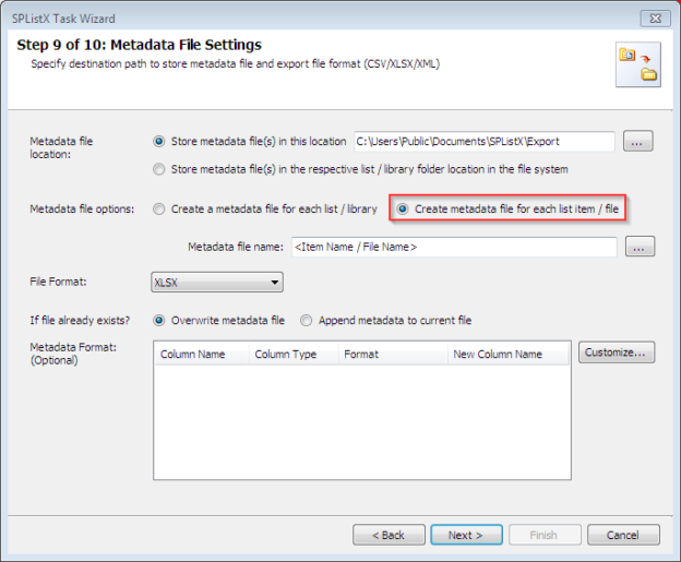 Exporting SharePoint libraries and lists along with metadata / file ...