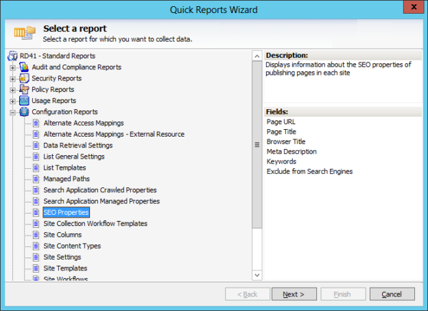 Sharepoint Reporting – A functional approach using an all-in-one ...